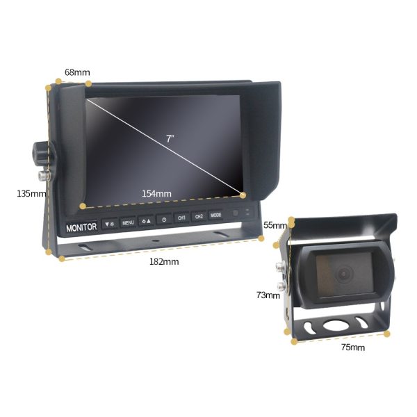 AI Reverse Camera Backup Monitoring System,Truck Camera System – AOTOP ...
