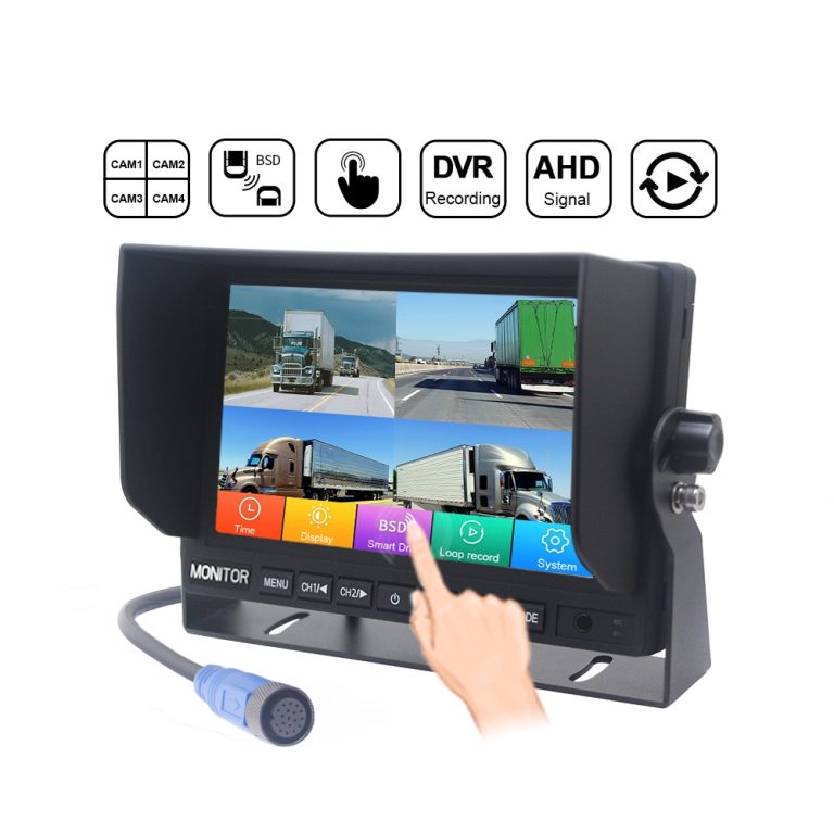 Truck Blind Spot Detection Monitor,AI BSD Vehicle Pedestrian Detection ...