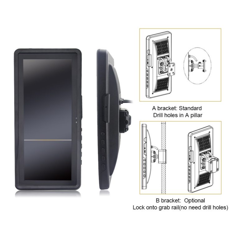 R46 Certified 12.3″ Side Camera Mirror System,Truck Camera System,Side ...