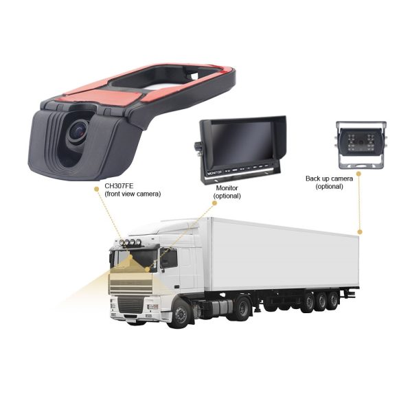 Car Front View Camera,Vehicle Windscreen DVR Driving Record Camera ...