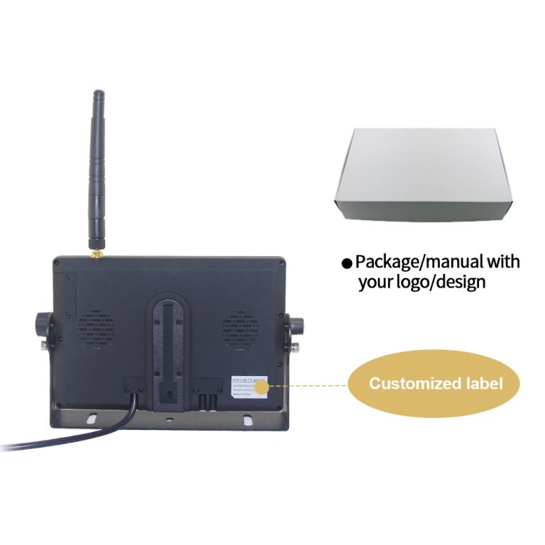 Wireless Truck Backup Camera Monitor System,AHD Wireless Reverse Vision ...