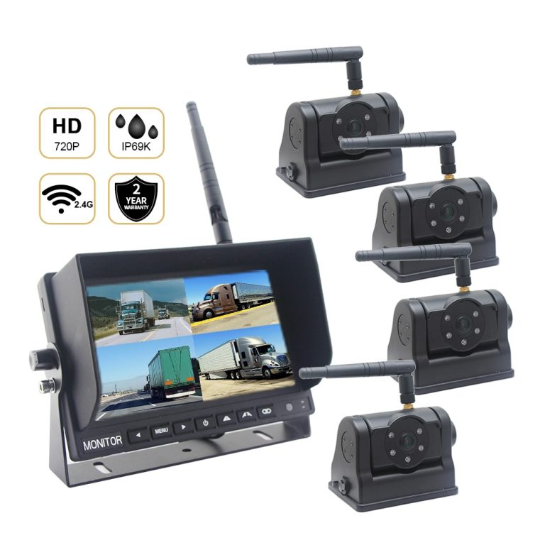 Wireless Truck Backup Camera Monitor System,AHD Wireless Reverse Vision ...