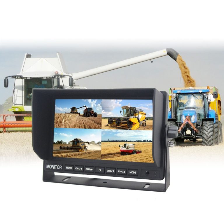 Heavy Duty Blind Zone Safety Surveillance Monitor,7″ TFT LCD Display ...