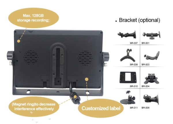 Truck Camera System Kit,Truck Video Camera System,12-24V 7Inch AHD Rear ...