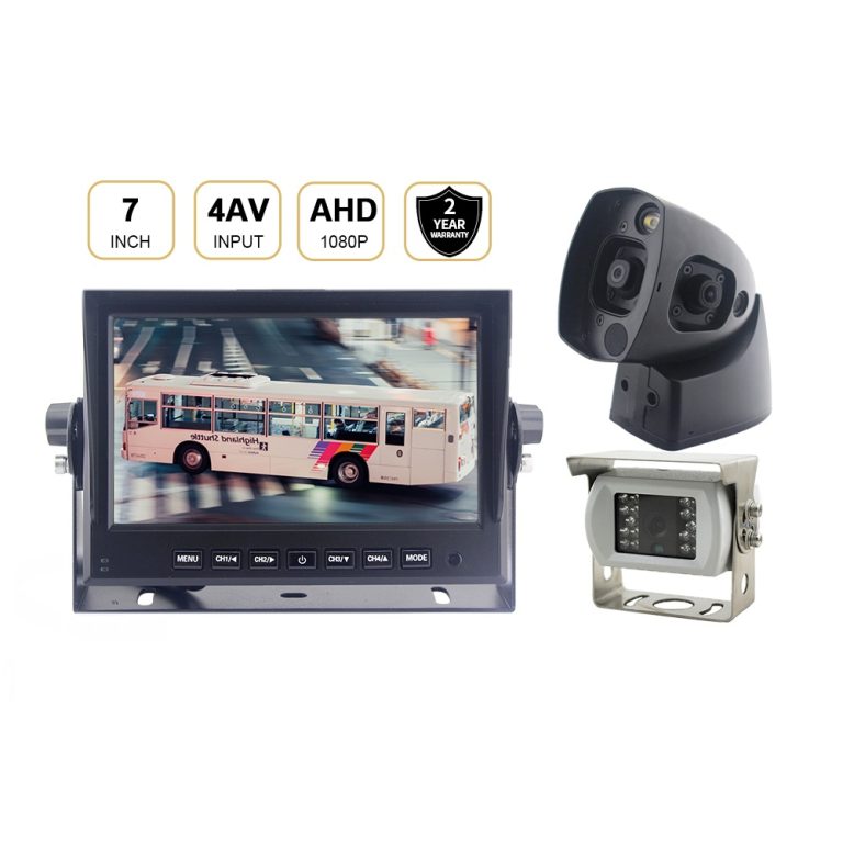 Bus Surveillance Camera System,3 Vision Cameras HD Vehicle Safety ...