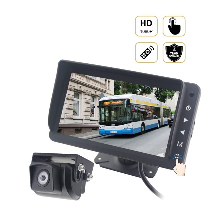 Best Backup Camera System For Truck,AHD 3CH Touch Button Car Monitor ...